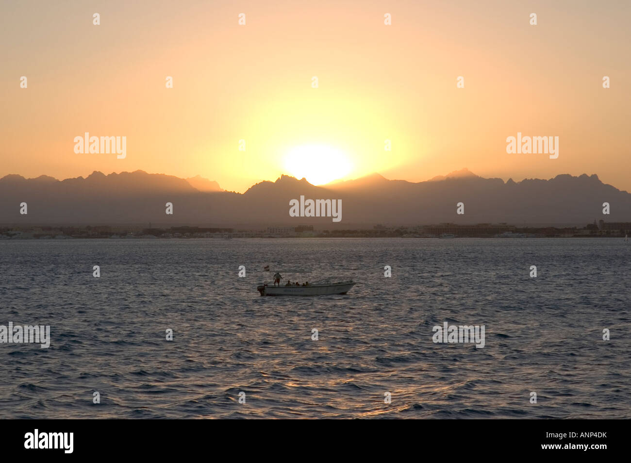 Red Sea Sunset Stock Photo - Alamy