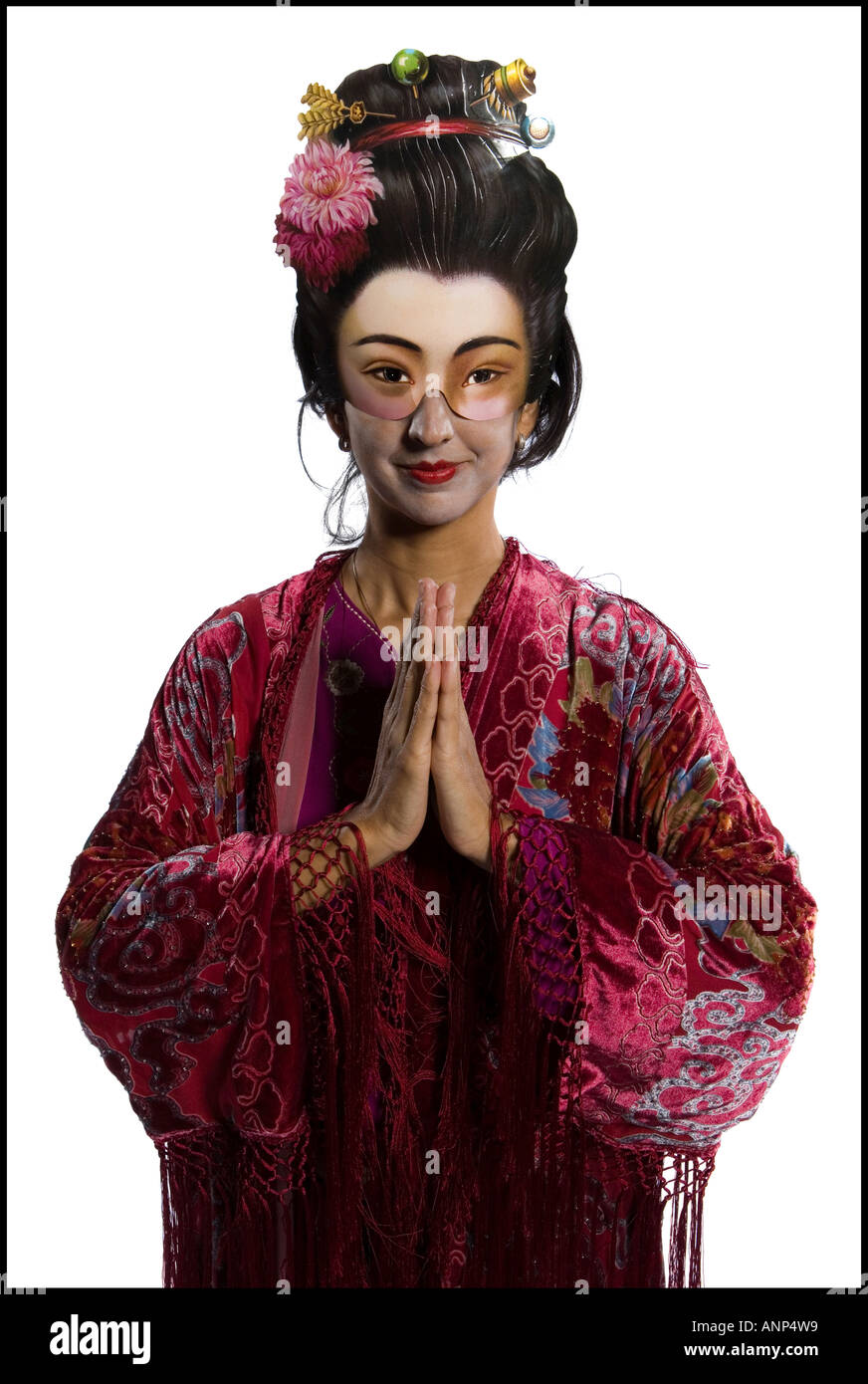 Geisha mask hi-res stock photography and images - Alamy