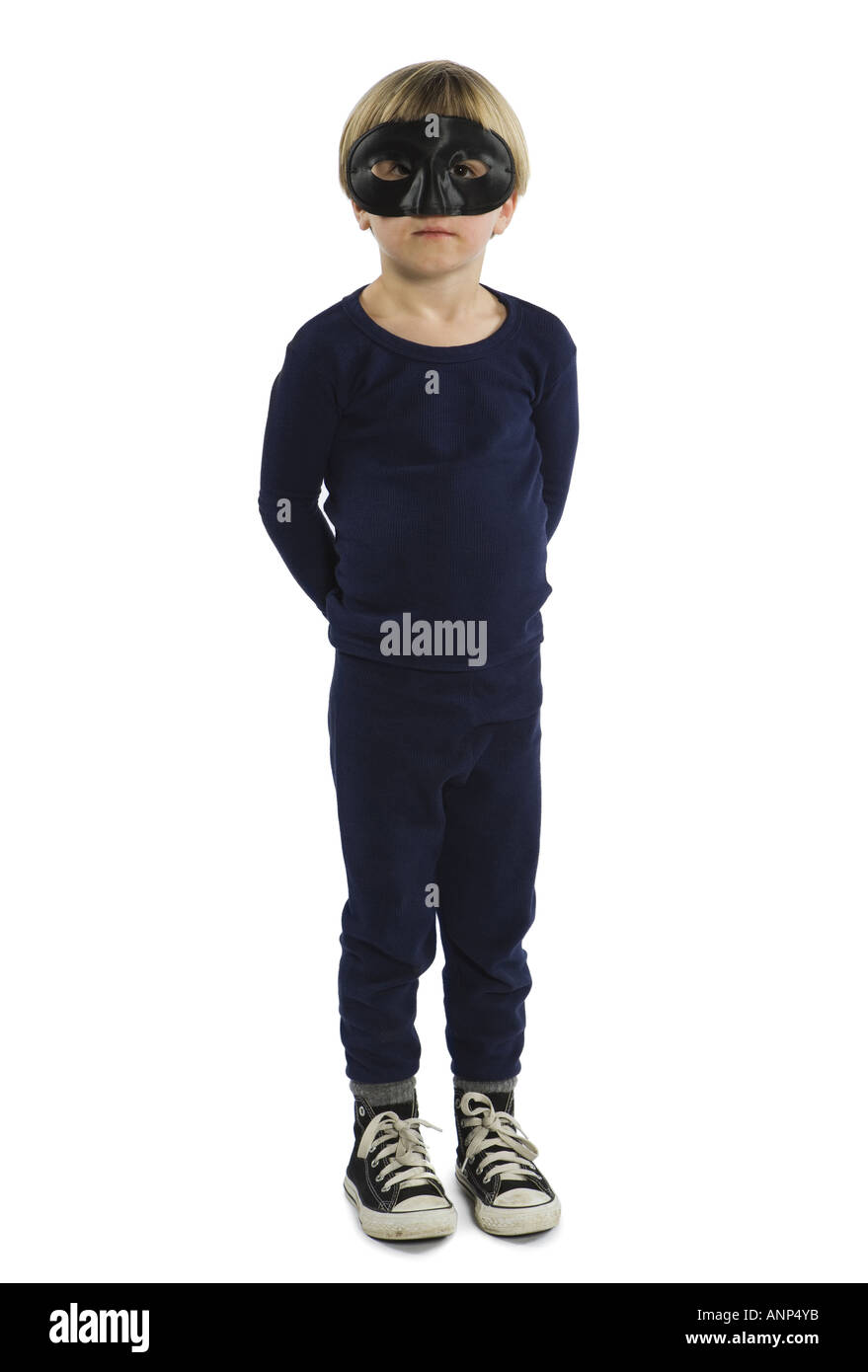 Portrait of a boy wearing a face mask Stock Photo - Alamy