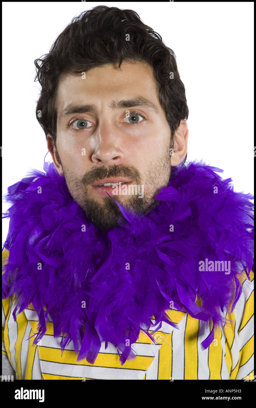 Feather boa cut out hi-res stock photography and images - Alamy