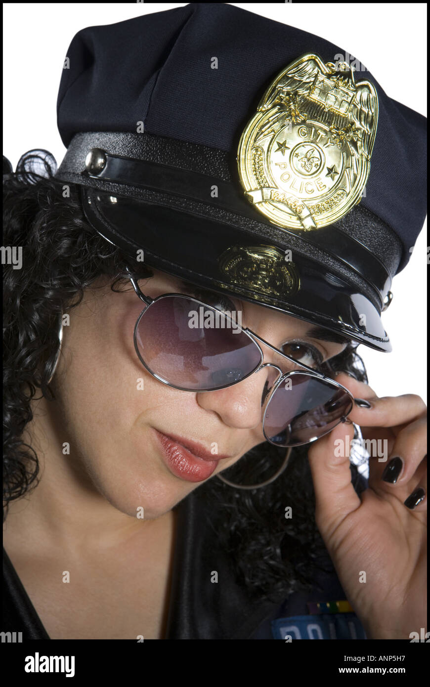 Portrait of a female police officer Stock Photo - Alamy