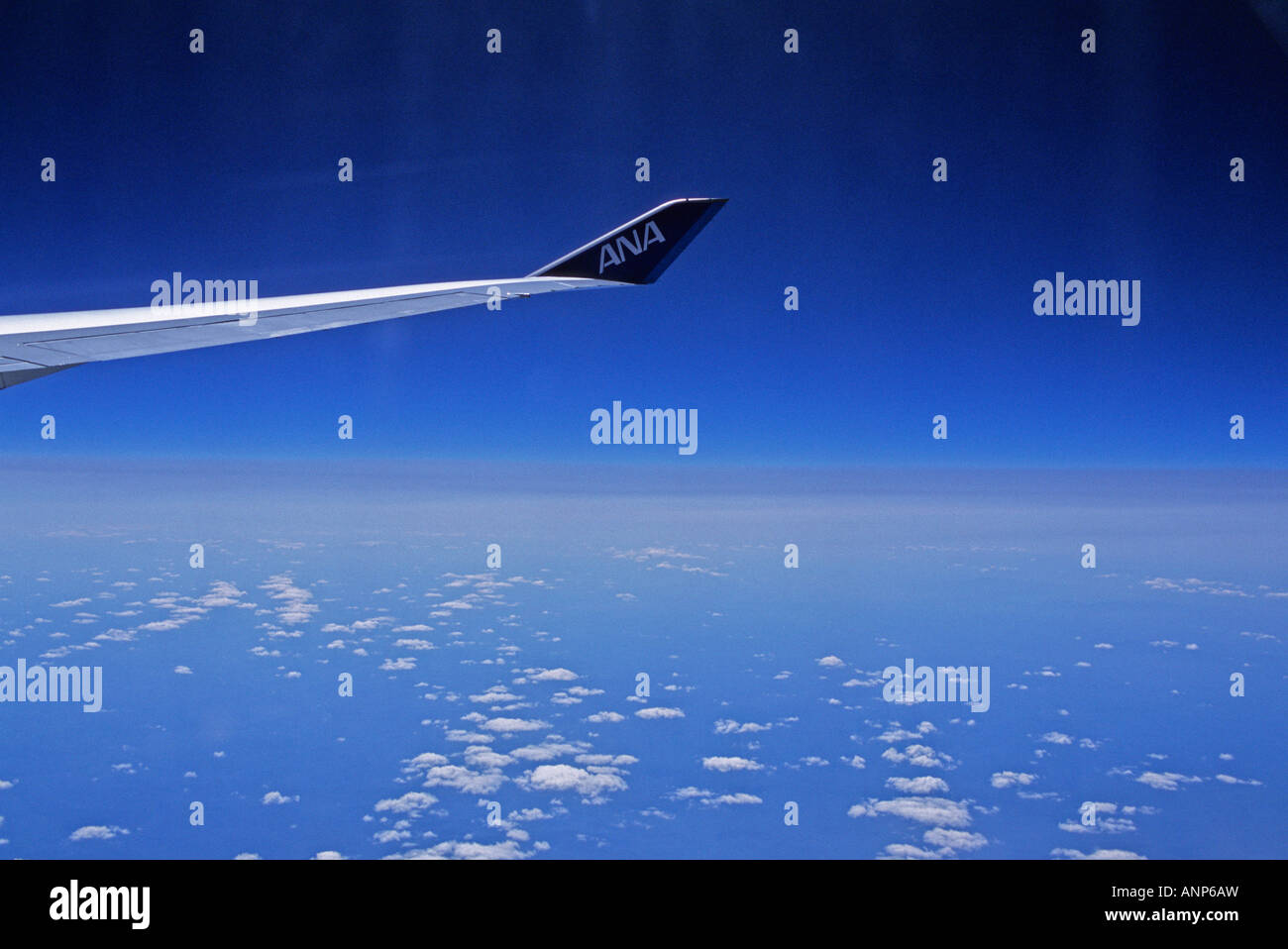 A View from aircraft window Stock Photo - Alamy