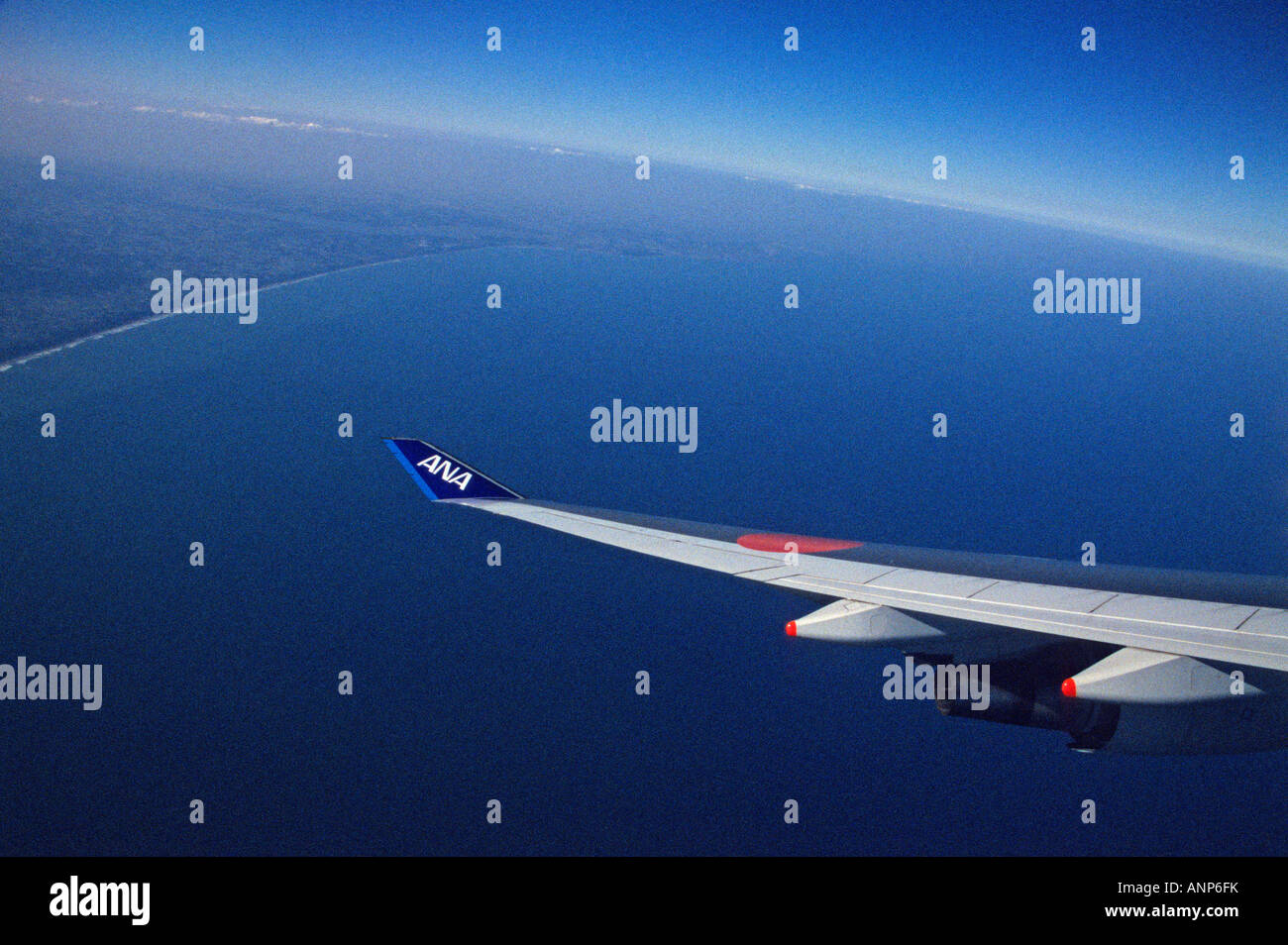 A View from aircraft window Stock Photo - Alamy