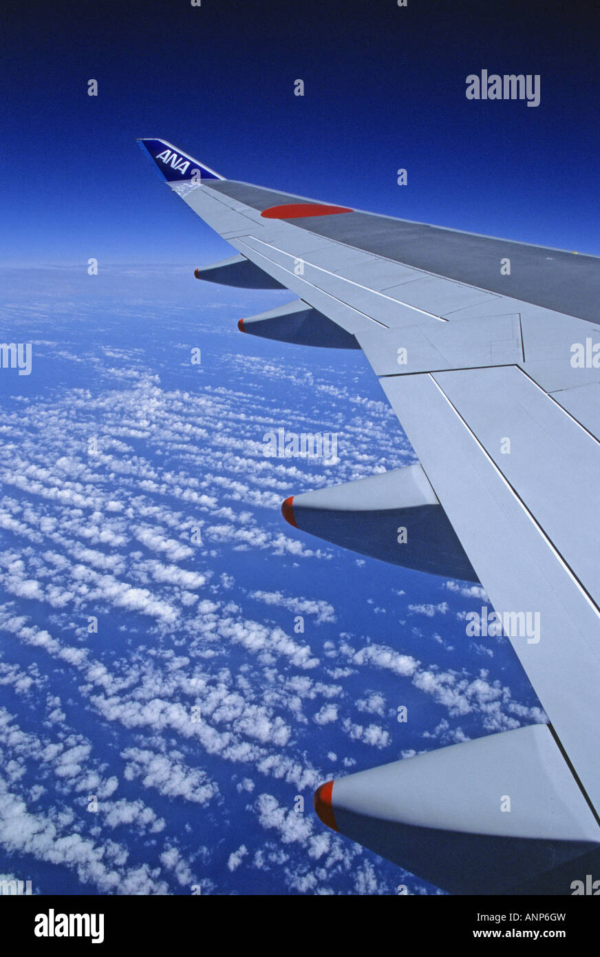 A View from aircraft window Stock Photo - Alamy