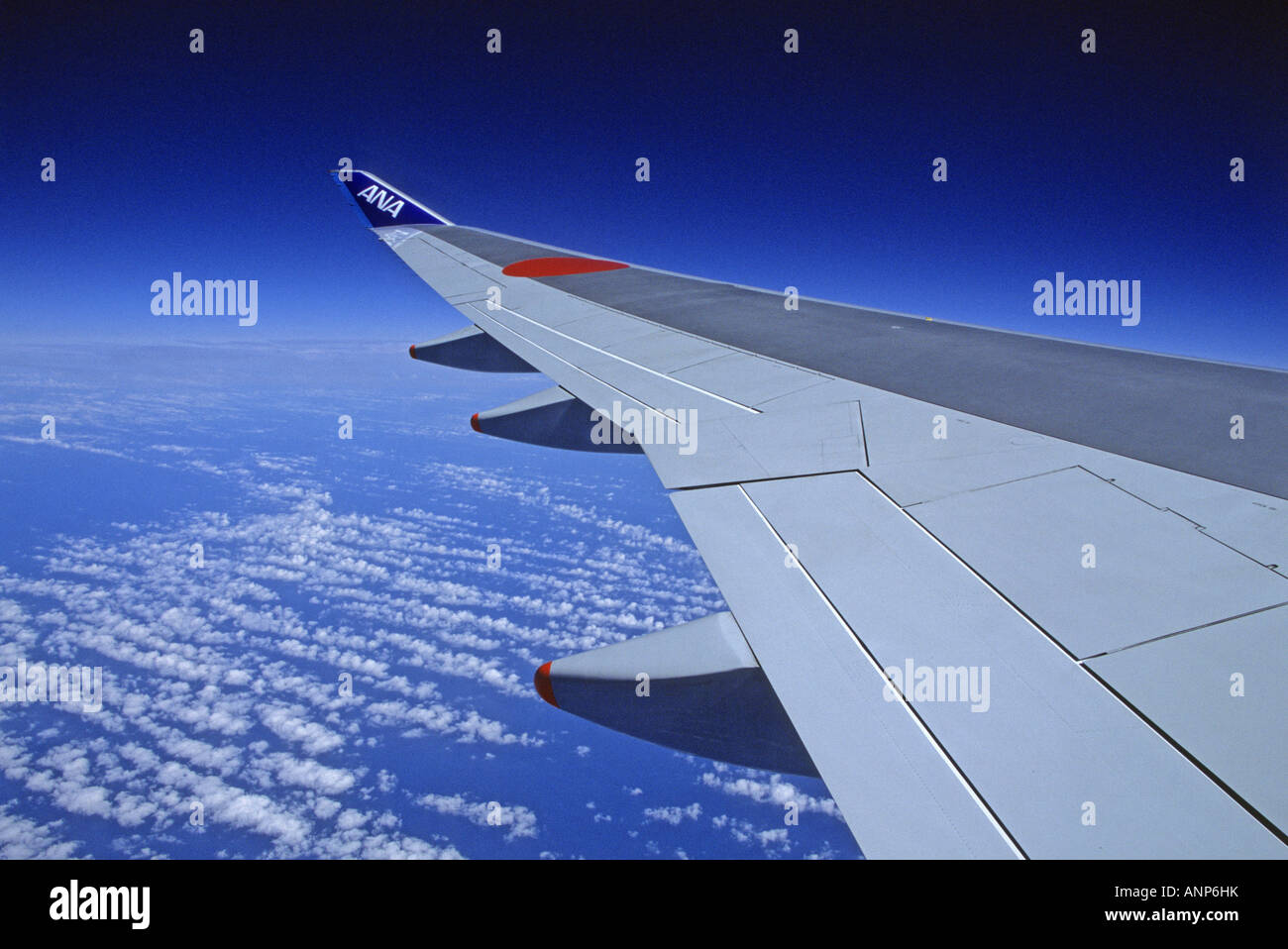 A View from aircraft window Stock Photo - Alamy