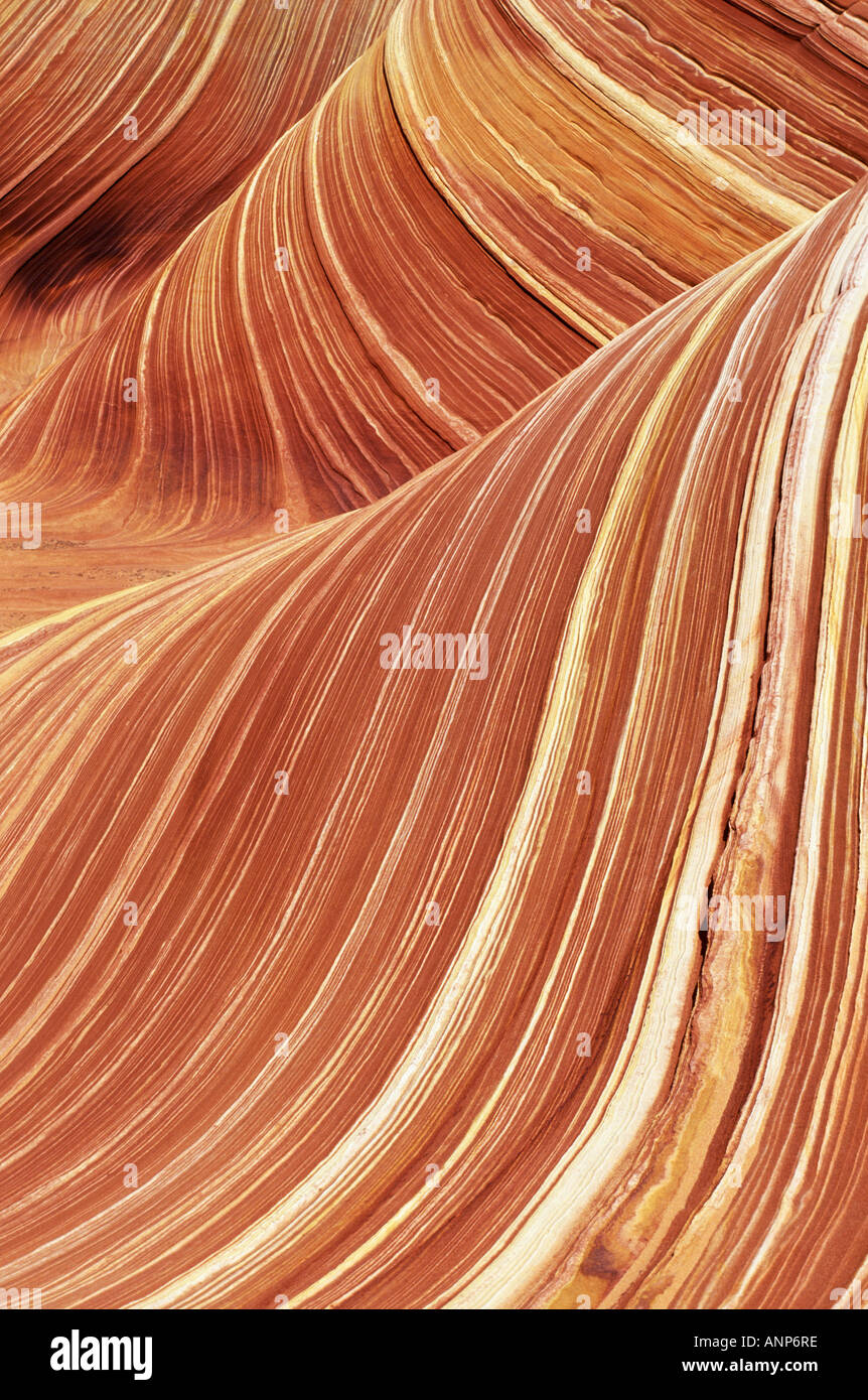 Windswept rock formations Stock Photo - Alamy