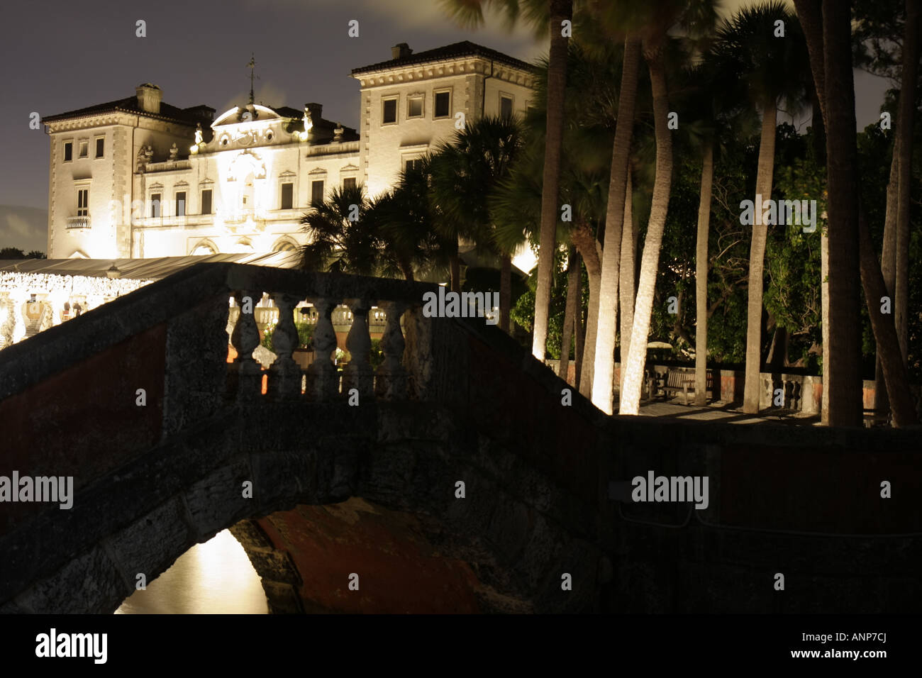 Miami Florida Vizcaya Museum And Gardens Renaissance Italianate Built