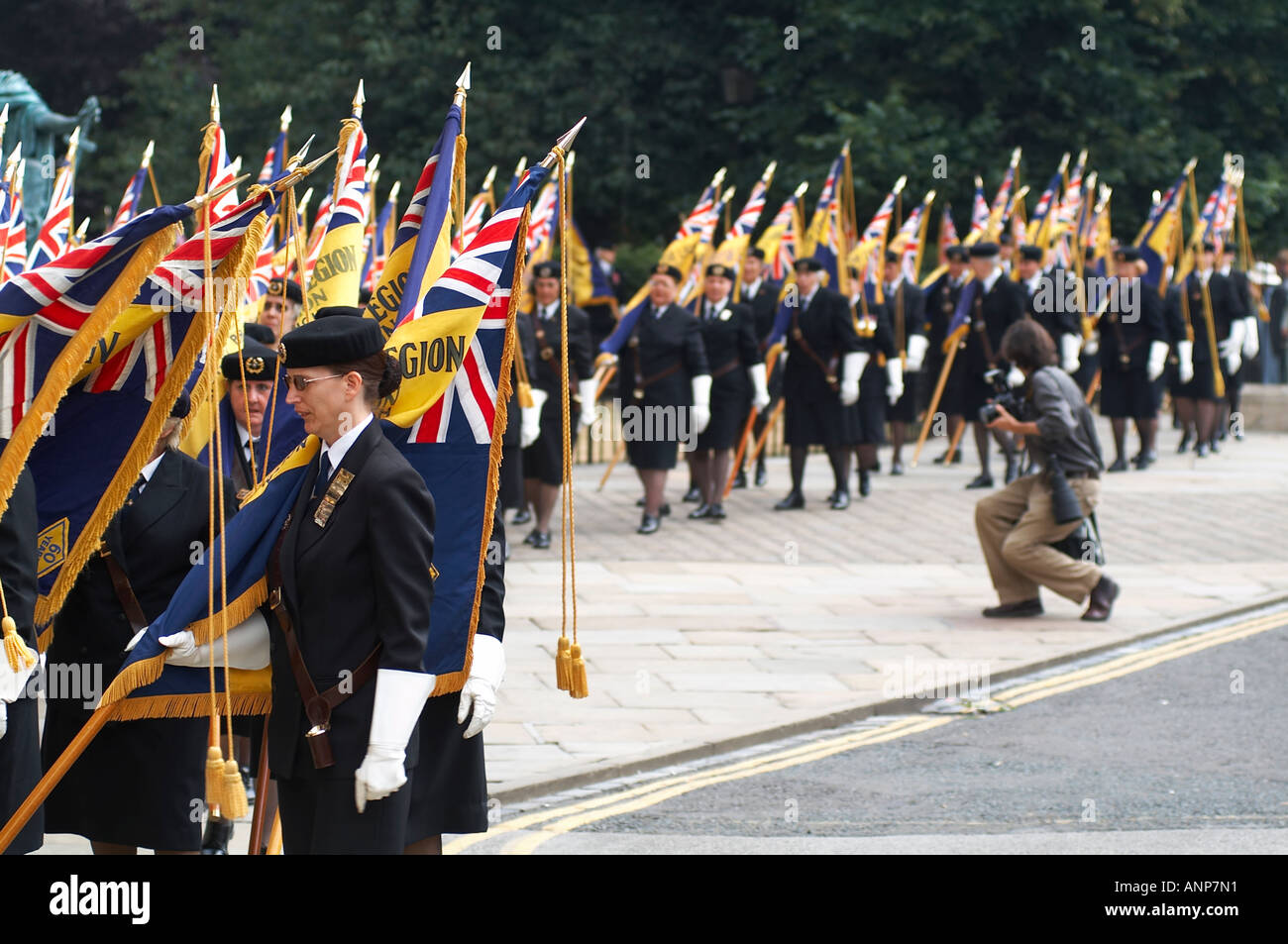 Royal British Legion Standard Bearers High Resolution Stock Photography ...