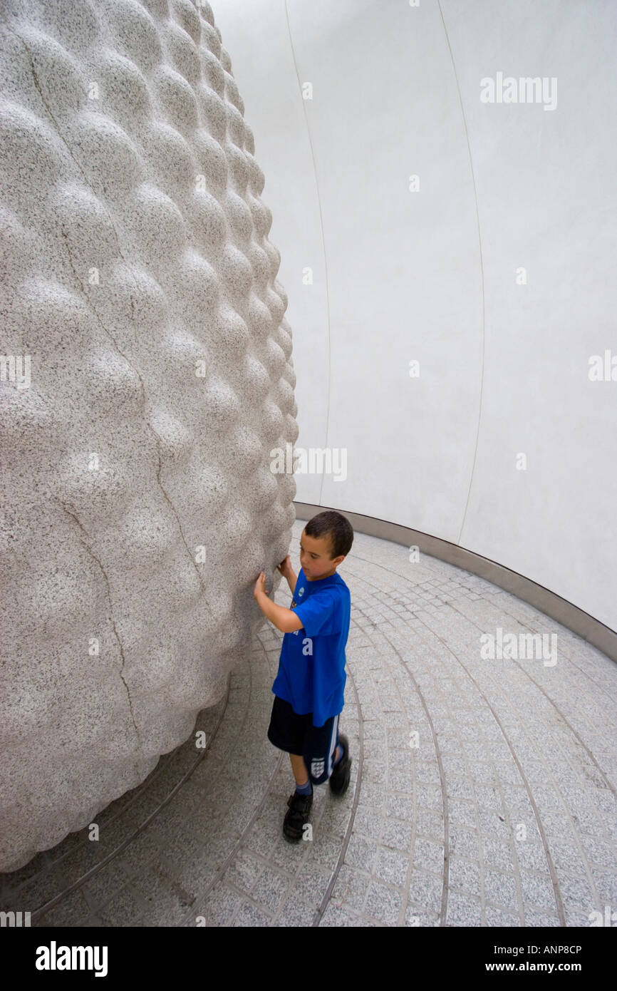 The Seed sculpture in the education centre at the Eden Project in ...