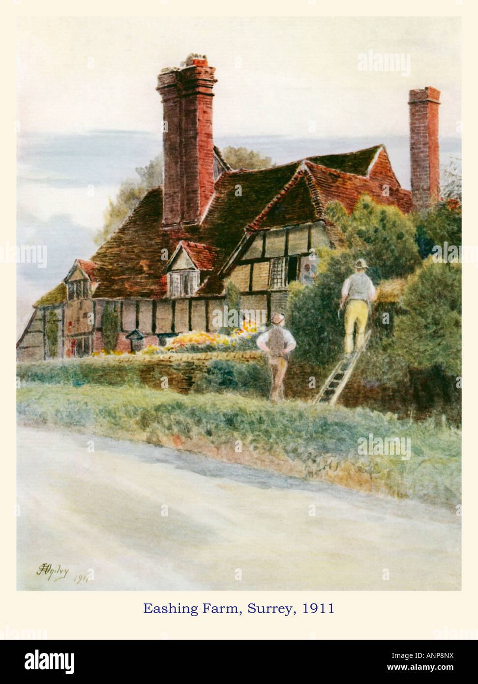 Edwardian farm hi-res stock photography and images - Alamy