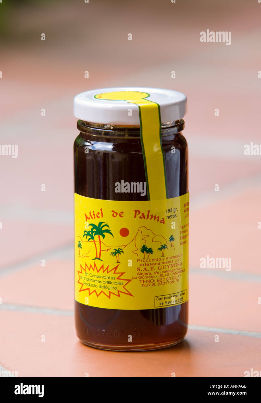 Sap, called guarapa, of the Canary Date Palm is boiled down to syrup to ...