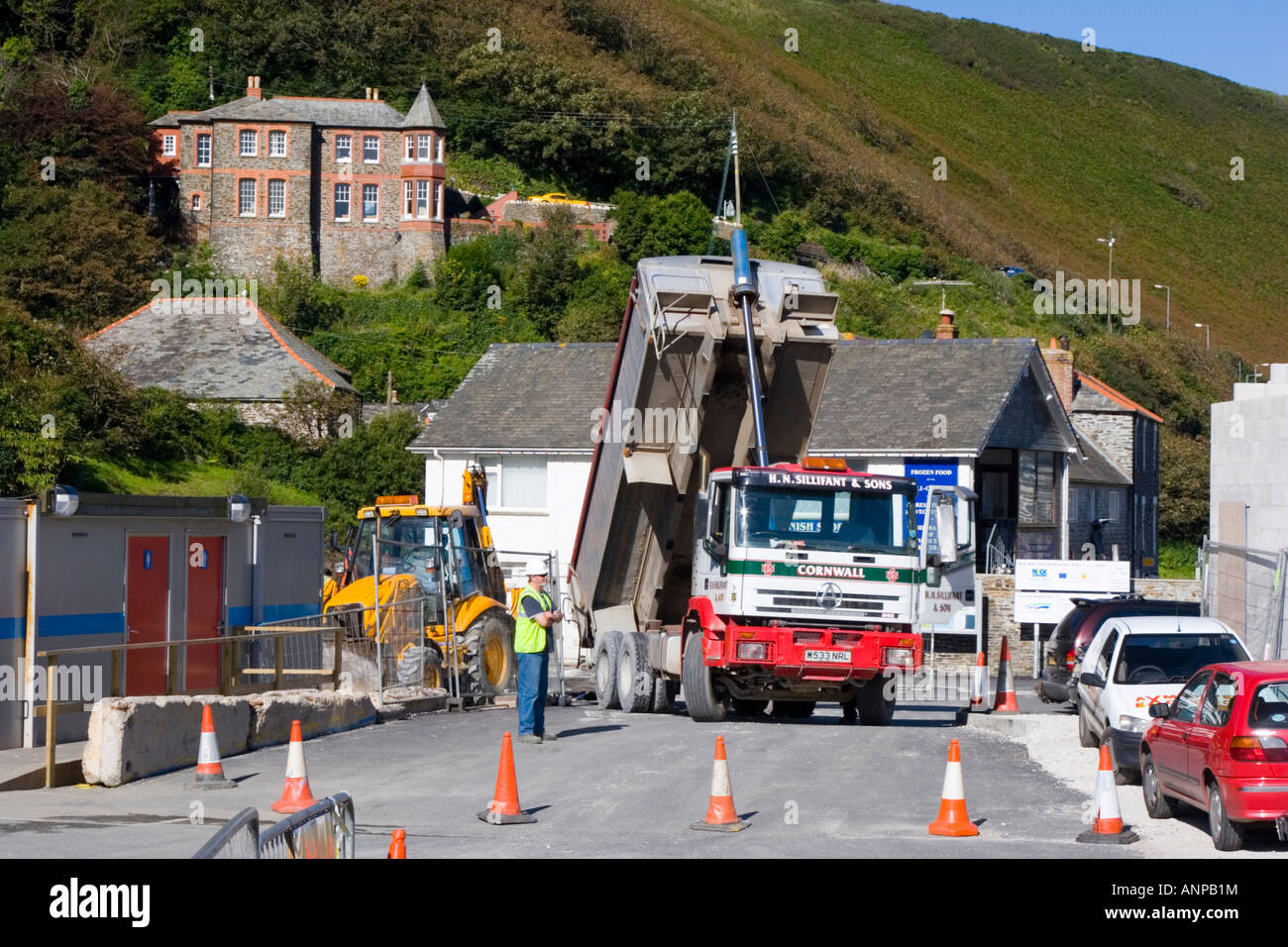 Flood defence river valency hi-res stock photography and images - Alamy