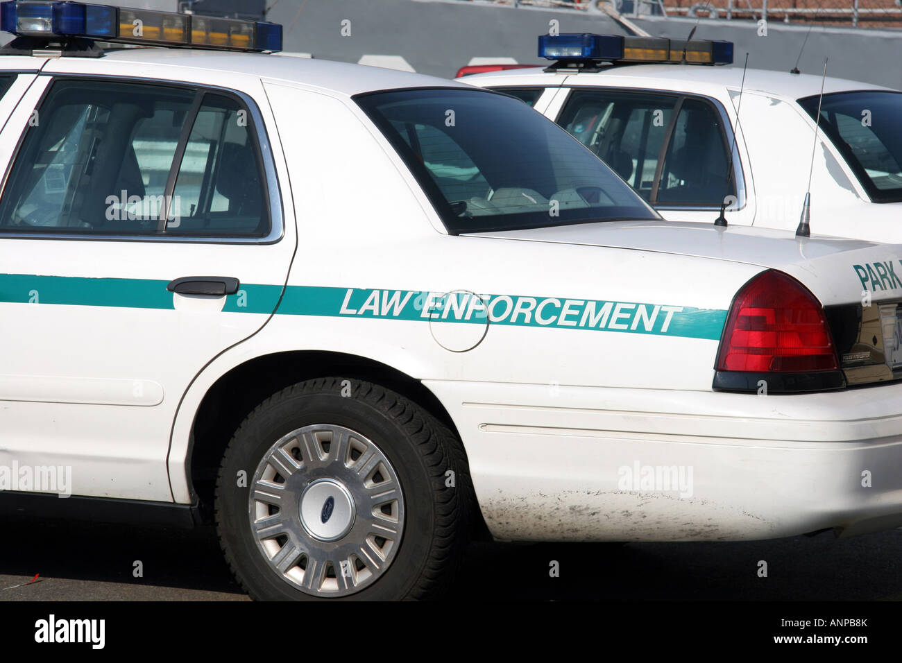 US Park Rangers Law Enforcement cars Stock Photo - Alamy