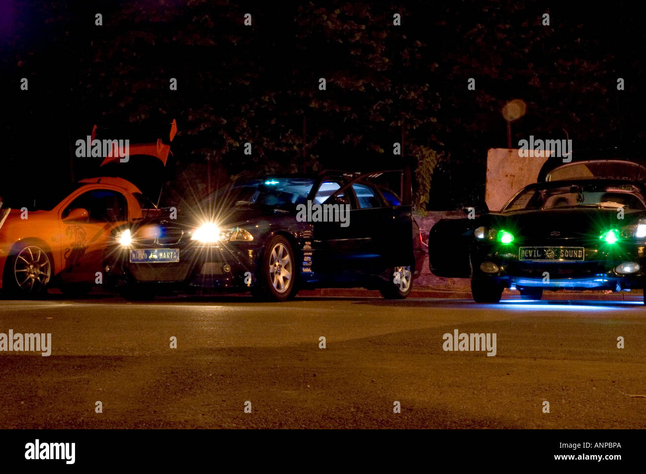 Night tuning hi-res stock photography and images - Alamy