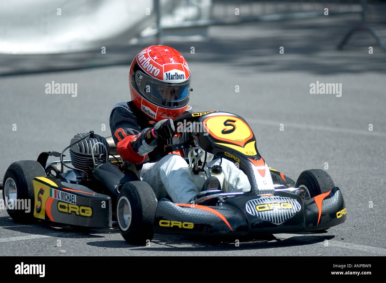 go kart racing Stock Photo - Alamy