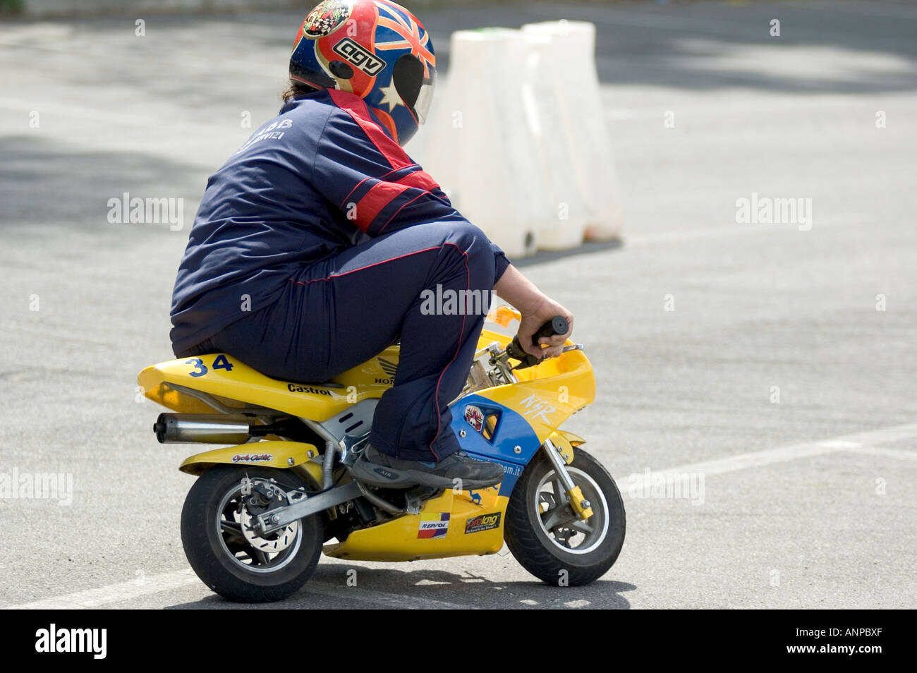 Mini moto hi-res stock photography and images - Alamy