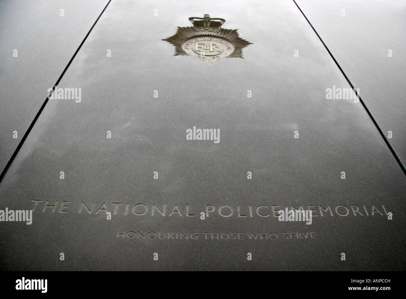 National Police Memorial in London England Stock Photo - Alamy