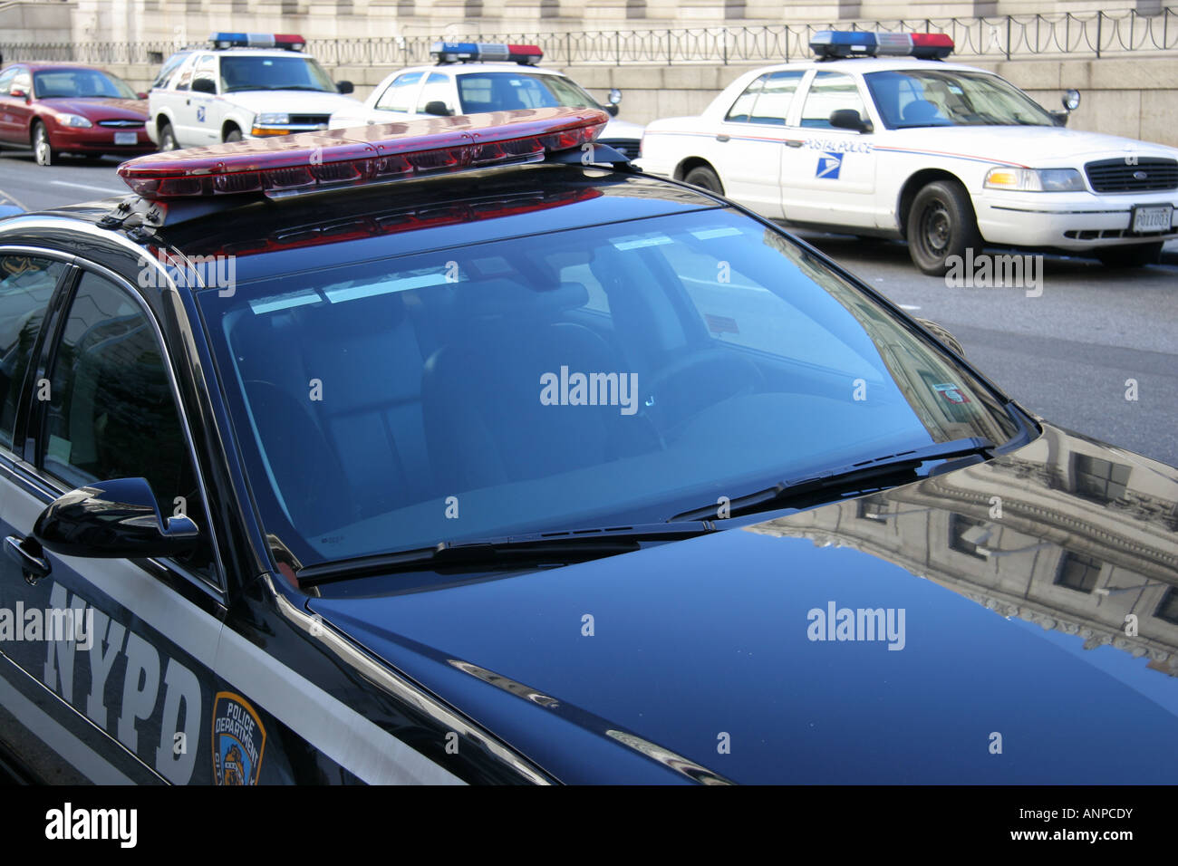 Us postal police car hi-res stock photography and images - Alamy