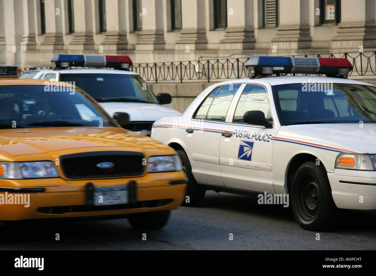 Us postal police car hi-res stock photography and images - Alamy