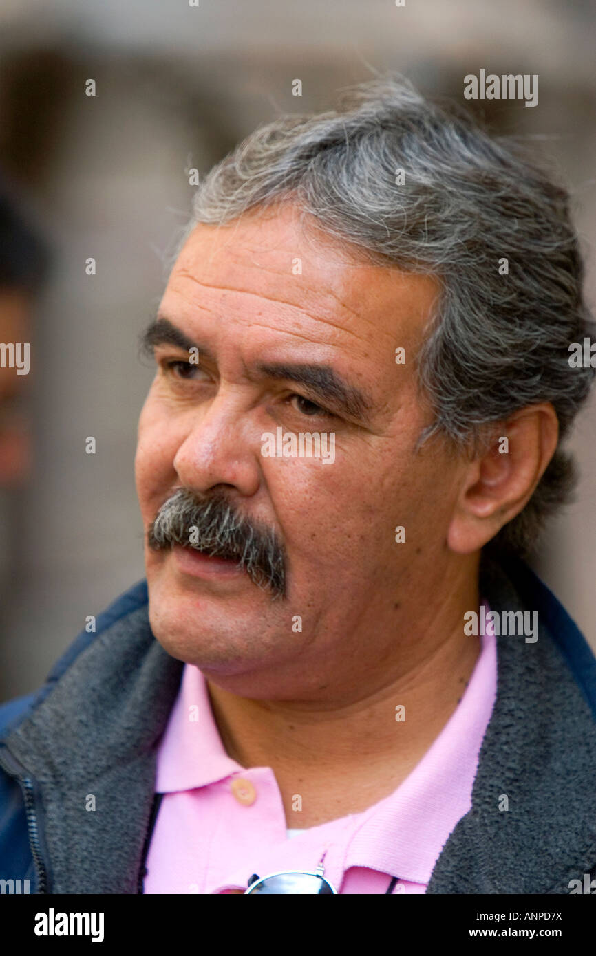 Mexican man in Mexico City Mexico Stock Photo - Alamy