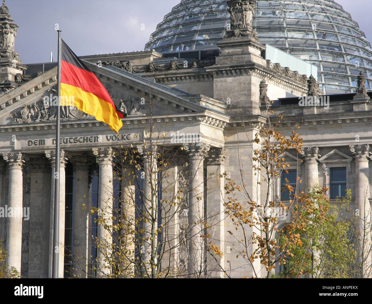 The Reichstag Berlin Germany Bundestag German house of Parliment Stock ...