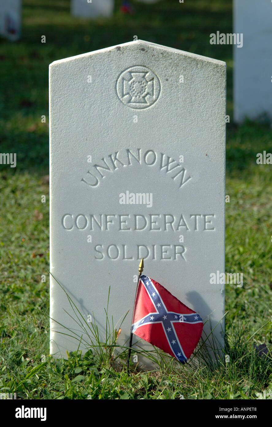 Confederate grave marker High Resolution Stock Photography and Images ...