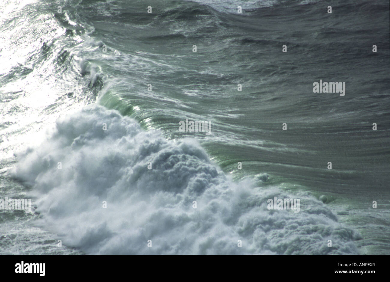 waves coming ashore Stock Photo - Alamy