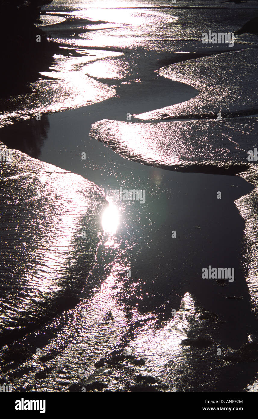 small stream of water Stock Photo - Alamy