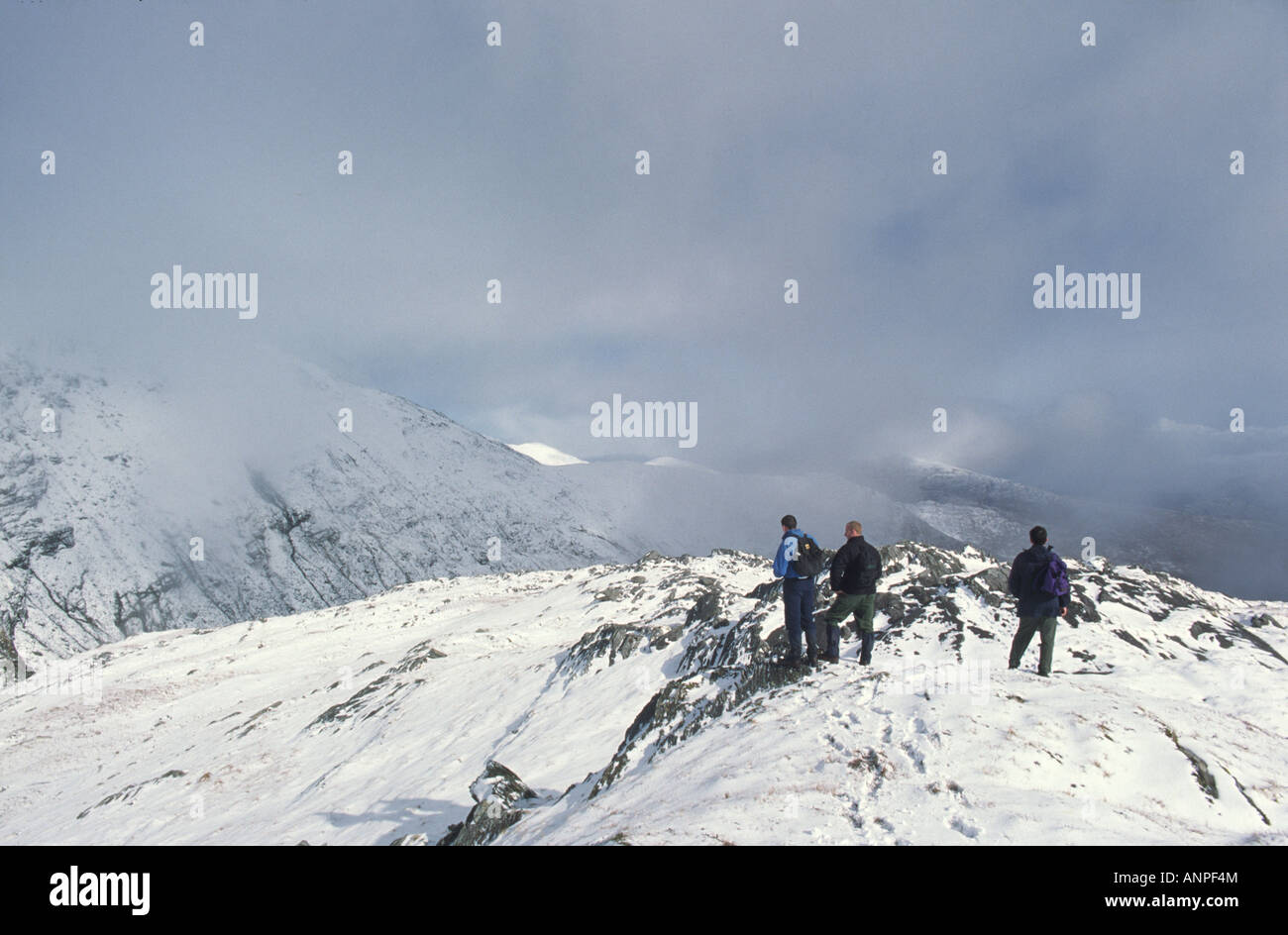 Macgillycuddy reeks Co Kerry Ireland Stock Photo - Alamy
