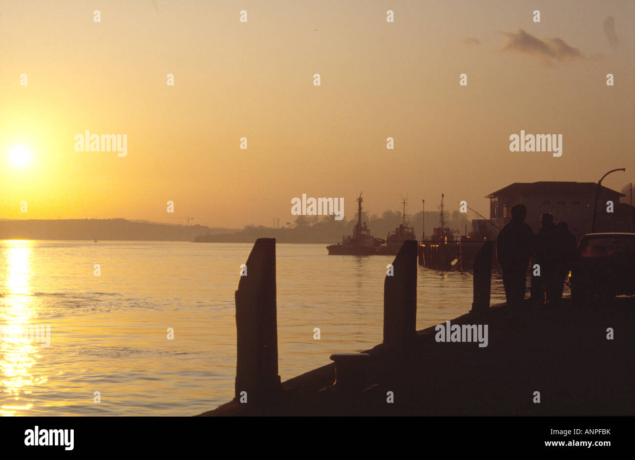 sunset Cobh Co Cork Ireland Stock Photo - Alamy