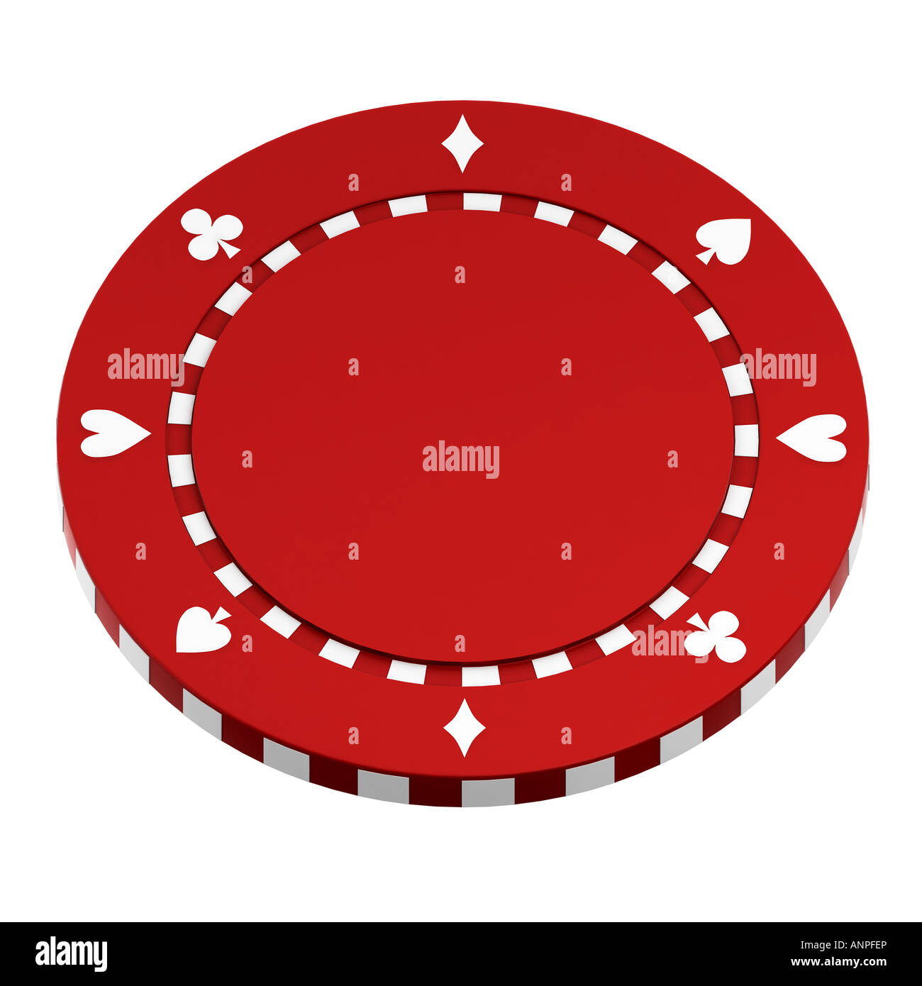 Red Poker chip Stock Photo - Alamy