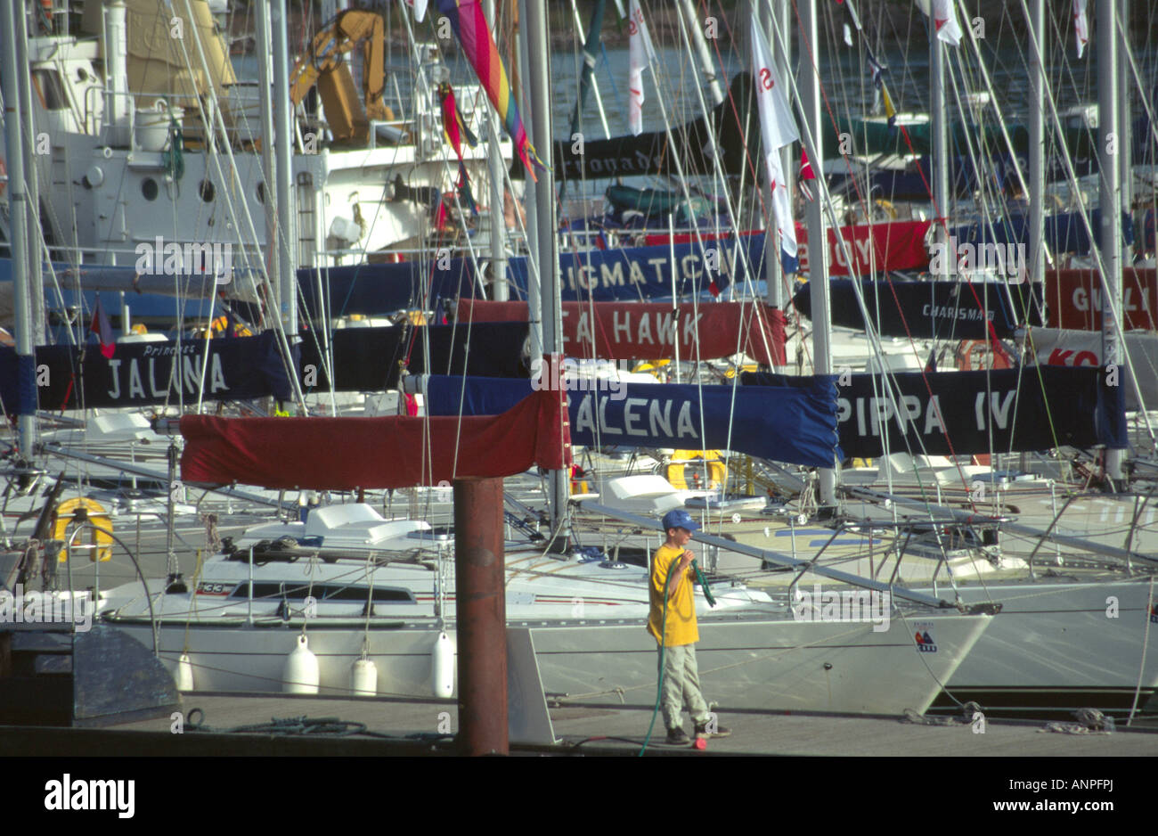 Sailing Yachts in Marina at Crosshaven, Cork, Ireland, Wild Atlantic ...