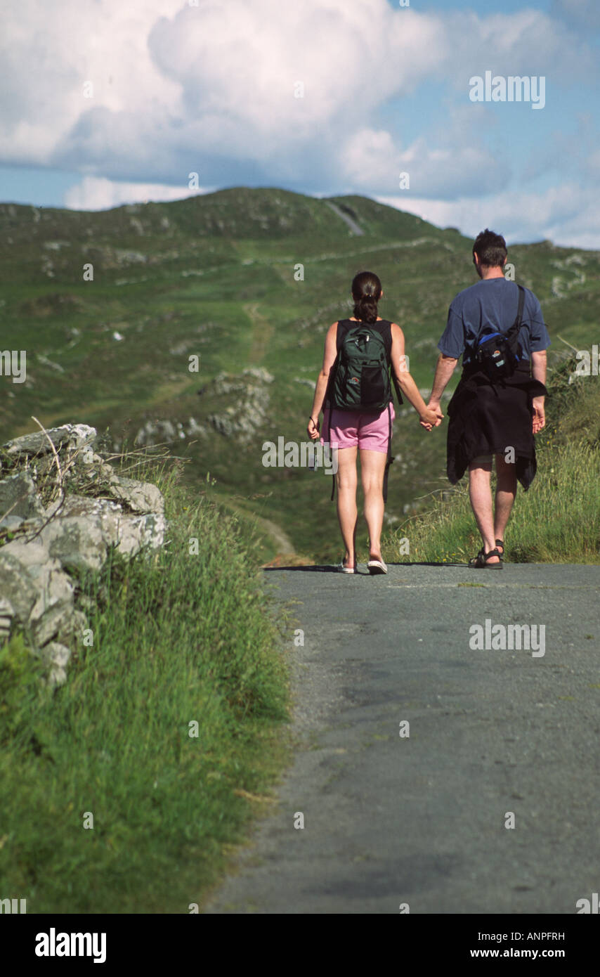 Walking down country lane hi-res stock photography and images - Alamy