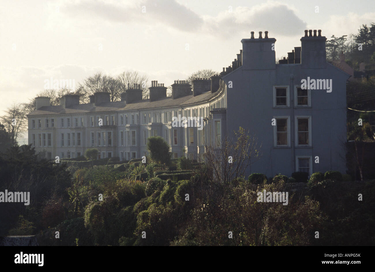 Terrace at Cobh, Ireland Stock Photo - Alamy
