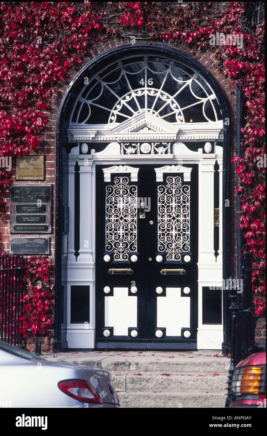 Georgian architecture, Dublin, Ireland Stock Photo - Alamy