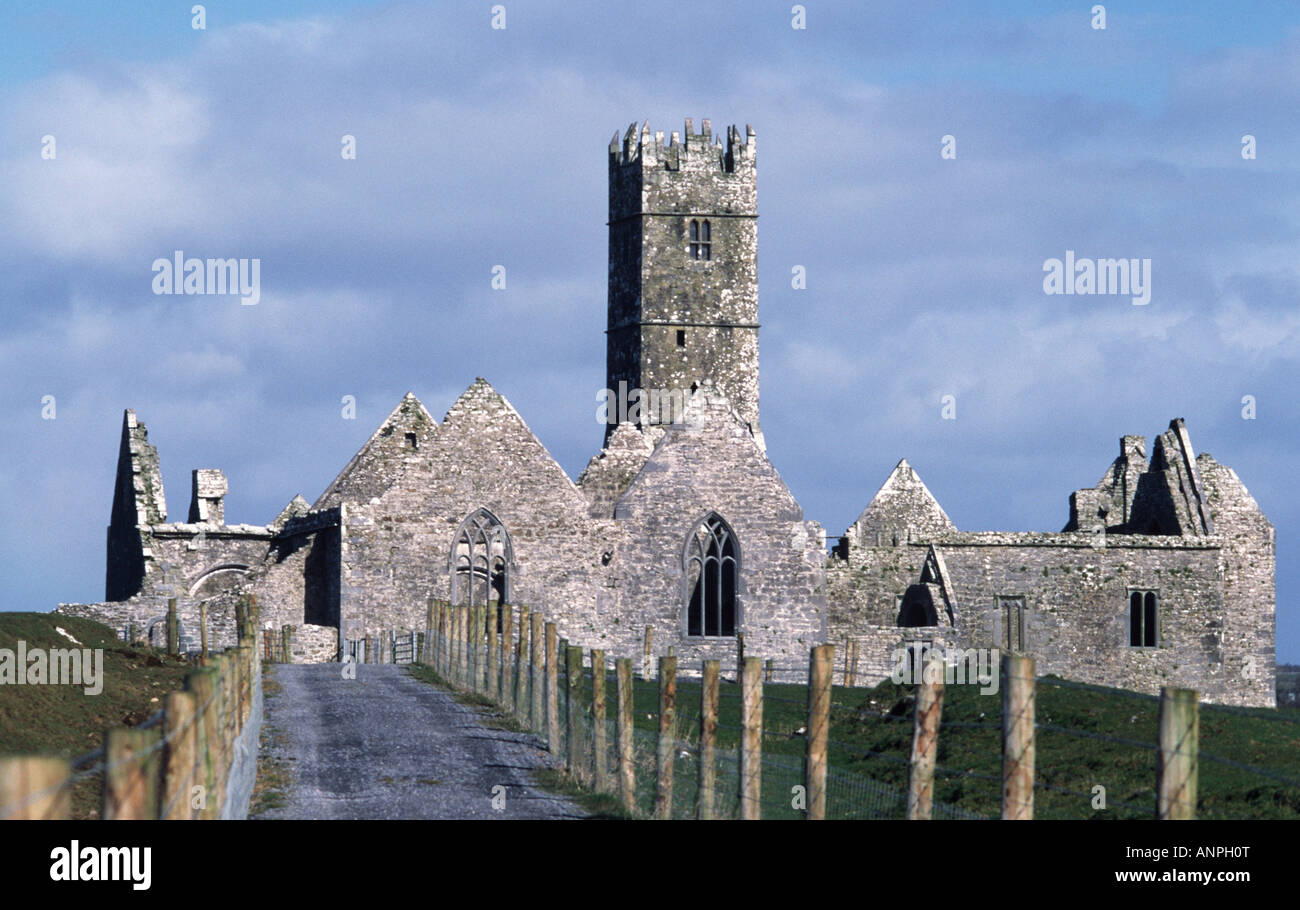Ross Abbey Co Galway Ireland Stock Photo - Alamy