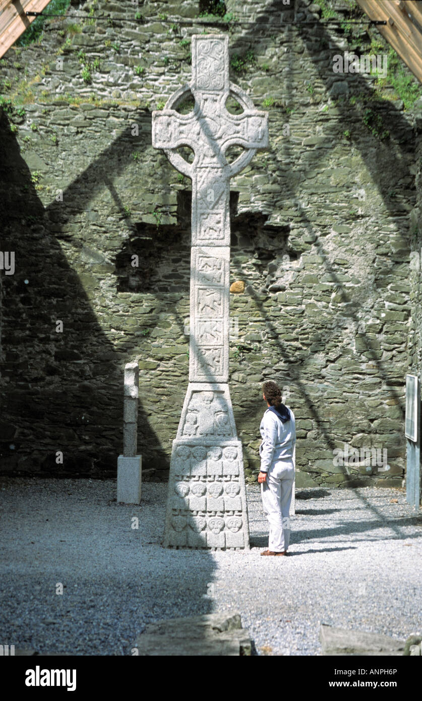 Moone High Cross, Kildare, Ireland Stock Photo - Alamy