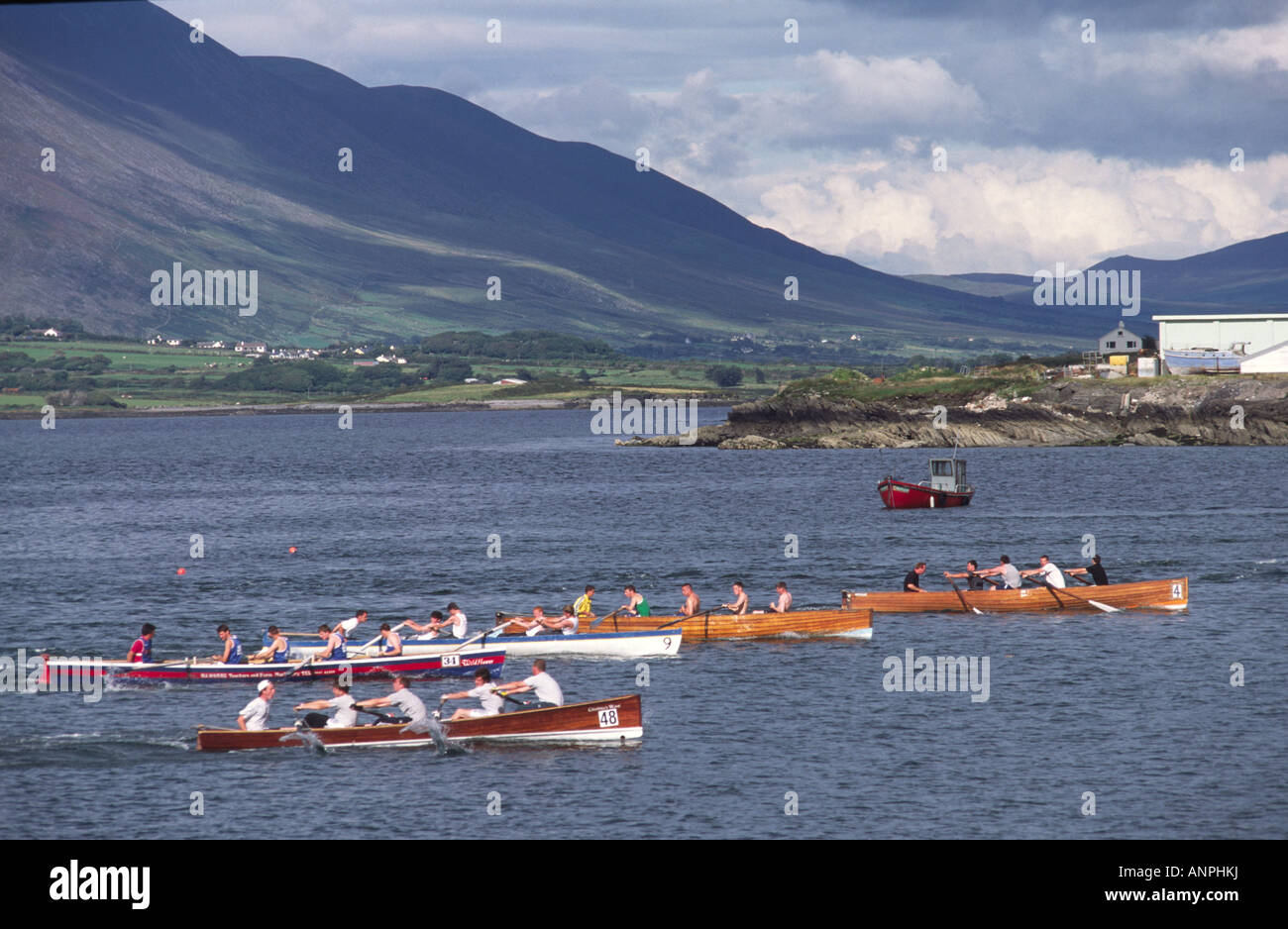 Coastal Rowing at Ballinskelligs, Kerry, Ireland, Wild Atlantic Way ...