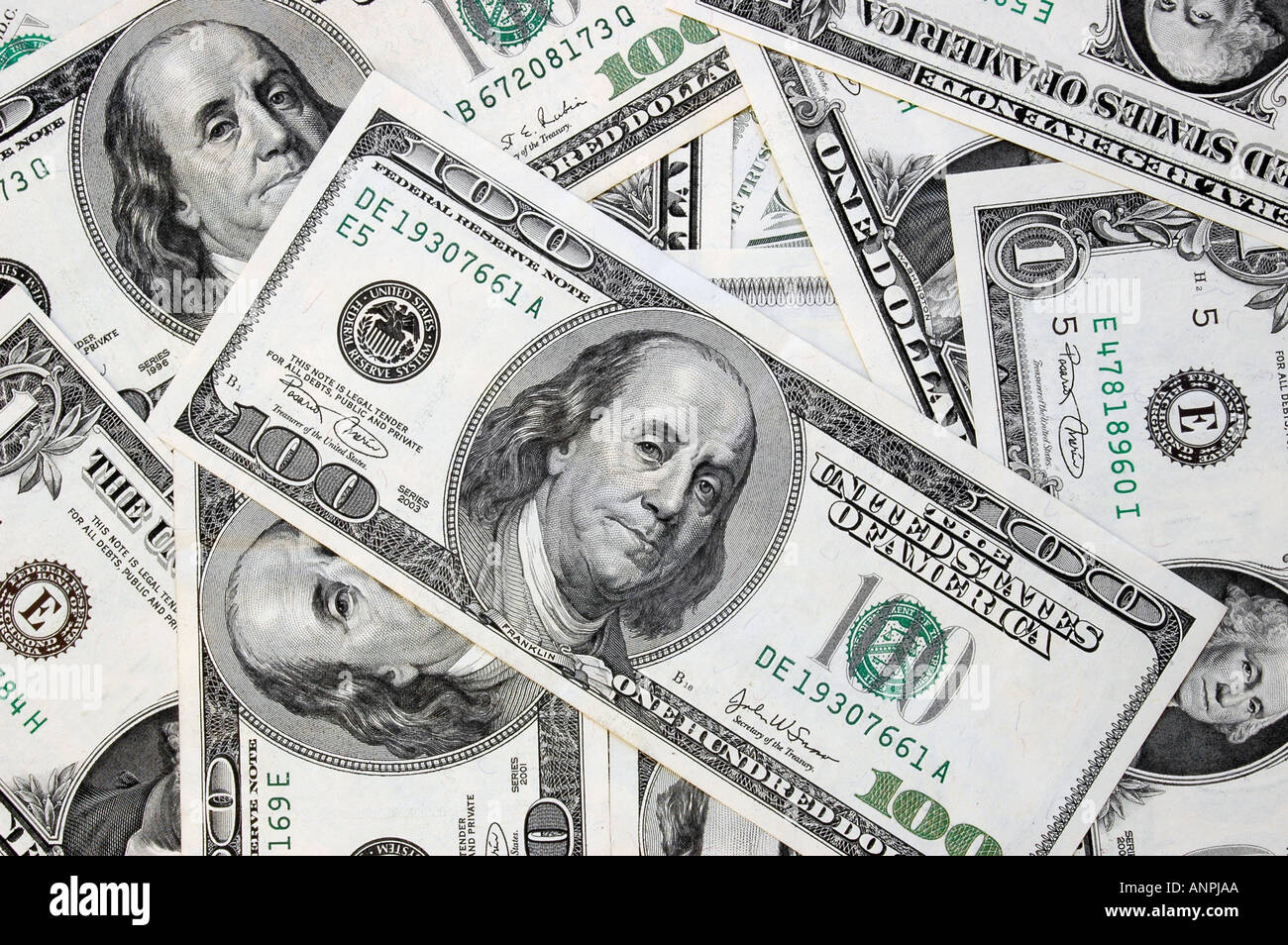 American Dollar bills Stock Photo - Alamy