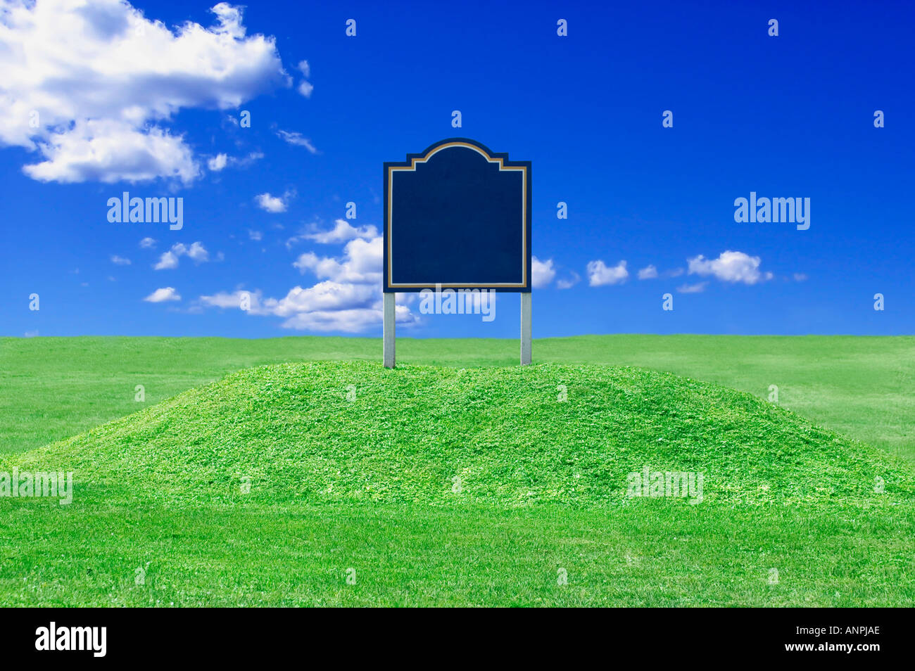 Billboard advertising land sale sign hi-res stock photography and ...
