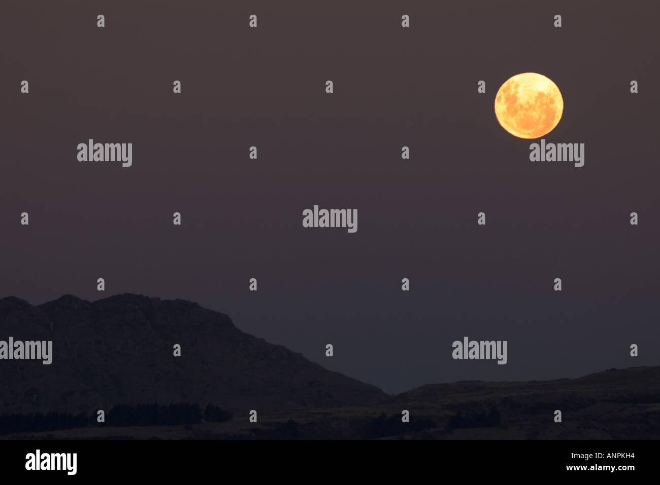 Moonlit hills hi-res stock photography and images - Alamy