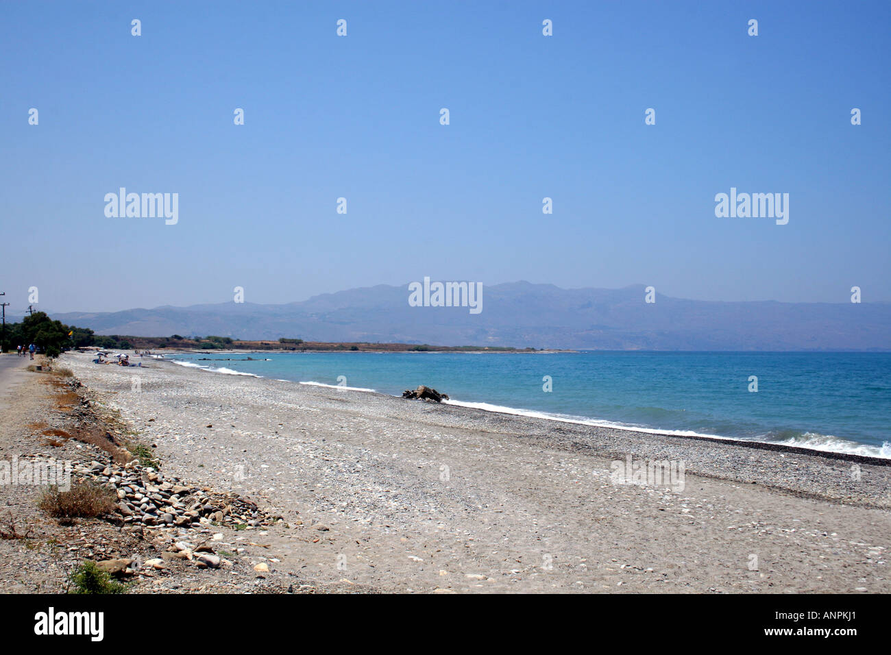MALEME BEACH CRETE. THE SITE OF THE GERMAN INVASION OF CRETE IN WW2 ...