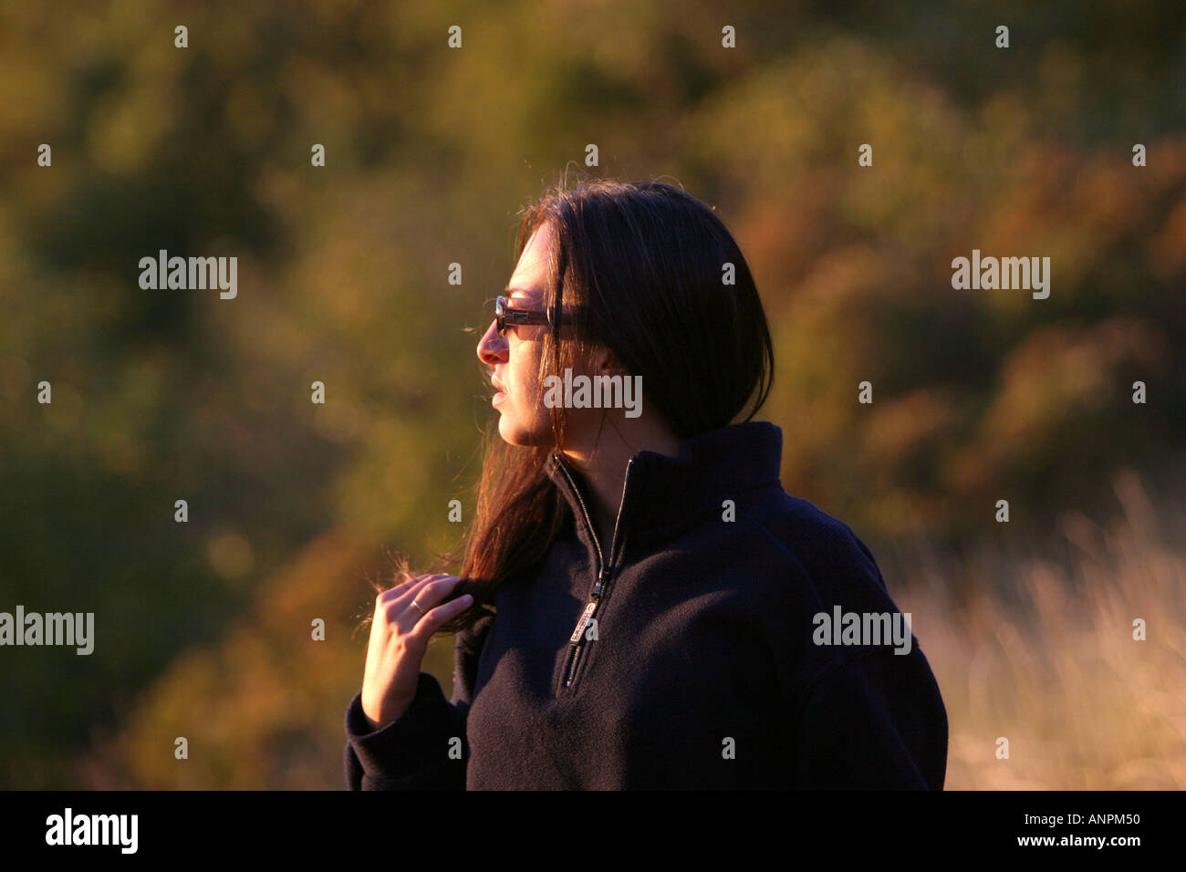 Young Italian woman in Trieste Italy Stock Photo - Alamy