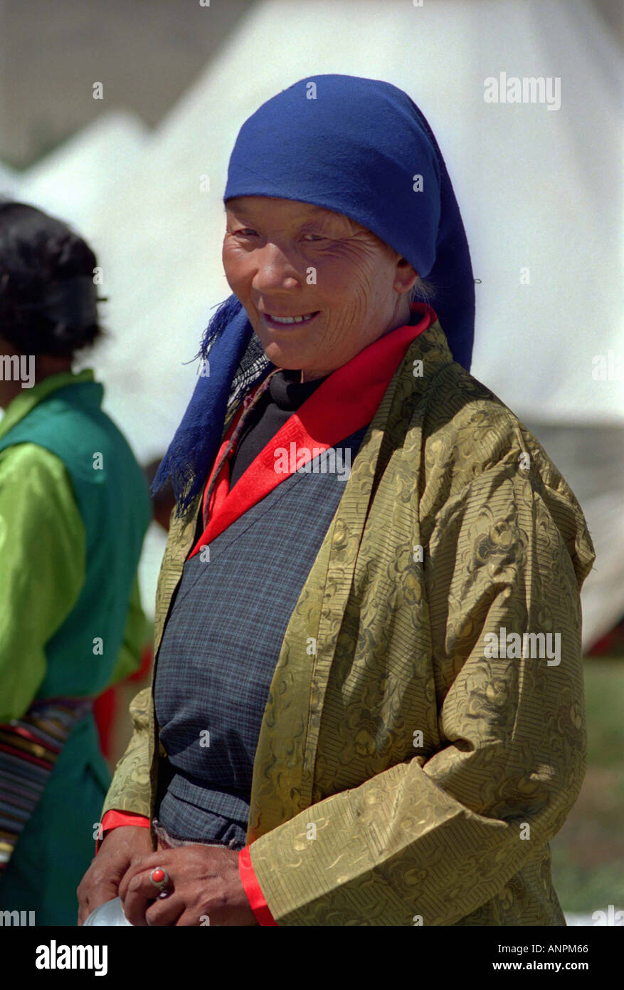 Woman in Ladakh India Stock Photo - Alamy