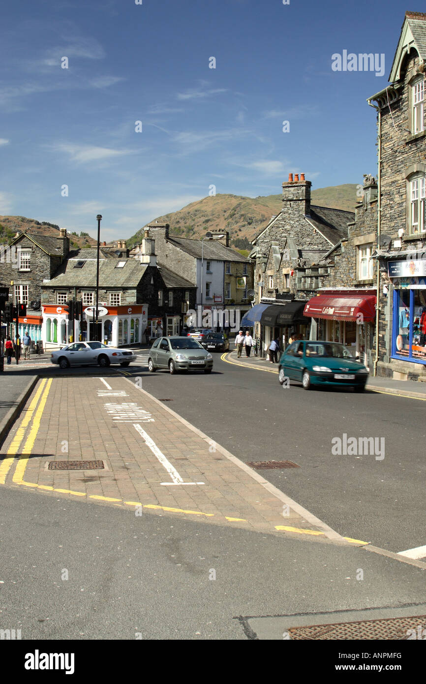 Tourism cars people cumbria hi-res stock photography and images - Alamy