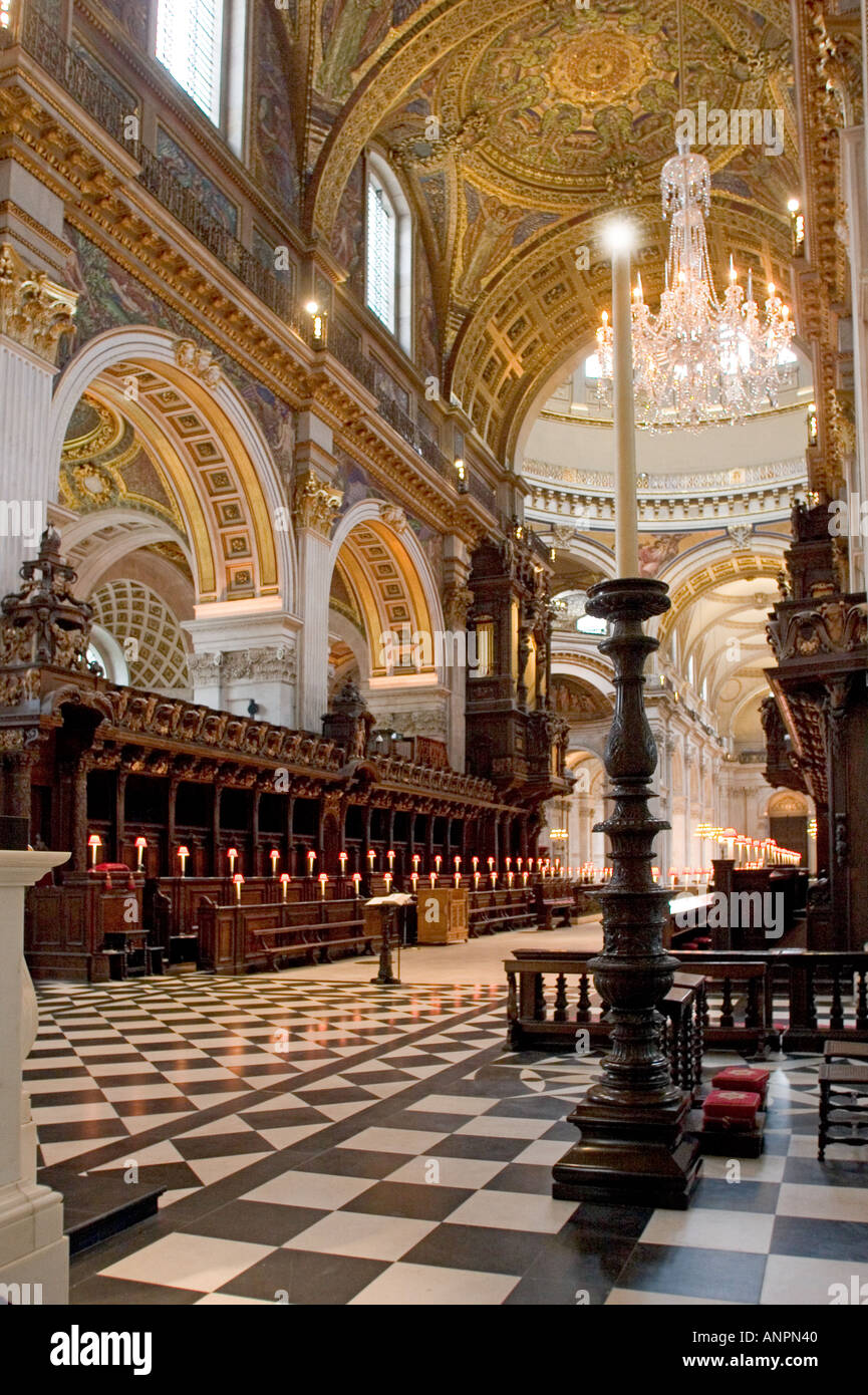 St Pauls Cathedral Choir High Resolution Stock Photography and Images ...
