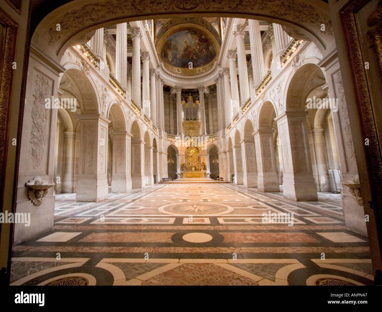 The Royal Chapel Chateau de Versailles Paris France Stock Photo - Alamy