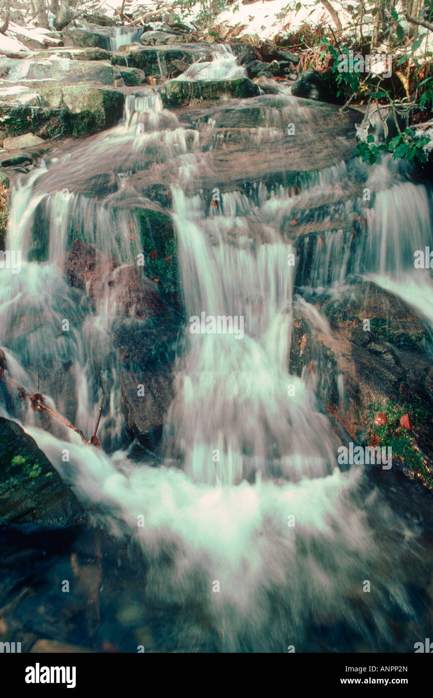 River. Small Waterfall Stock Photo - Alamy