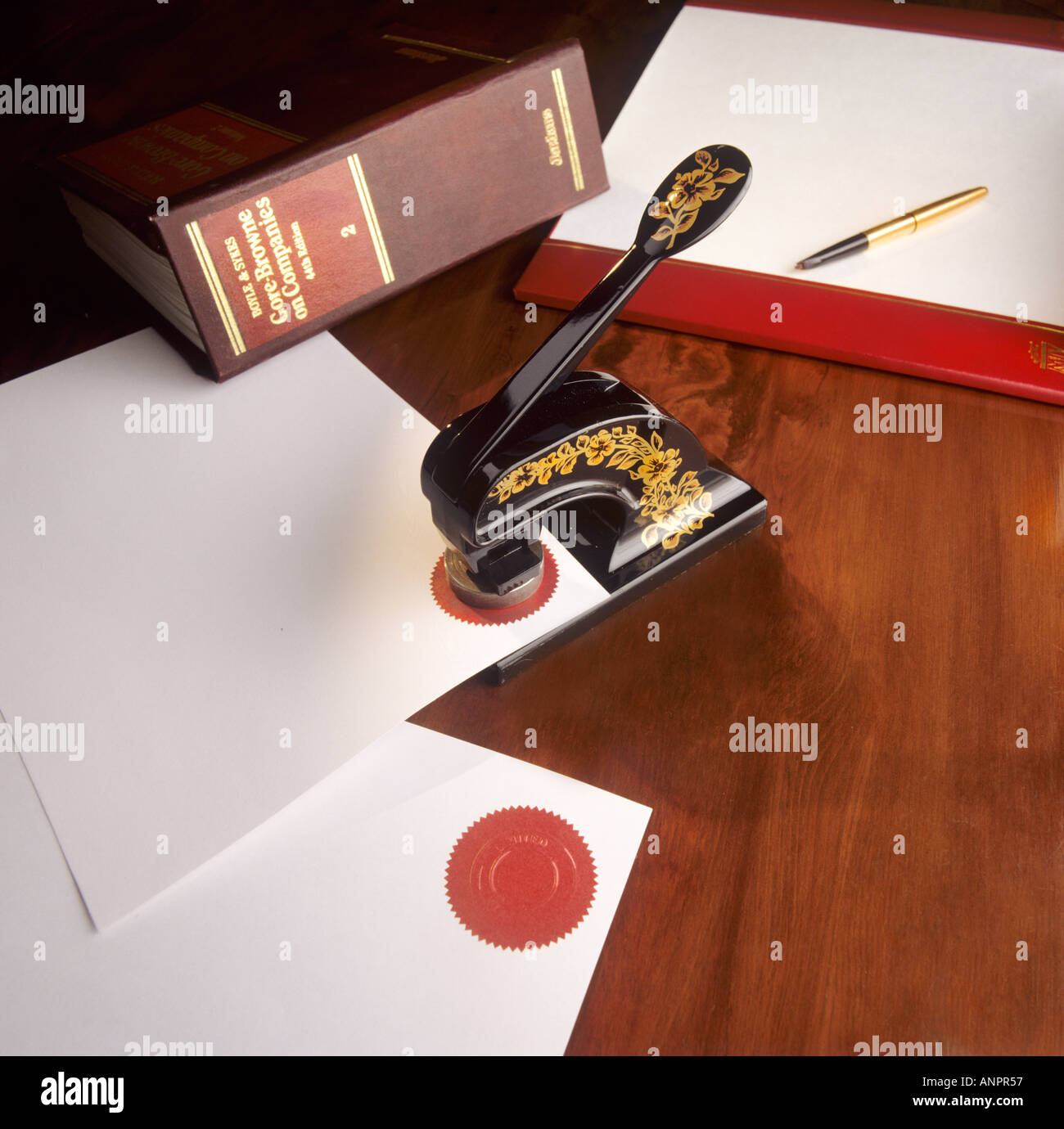 Legal Seal High Resolution Stock Photography and Images - Alamy