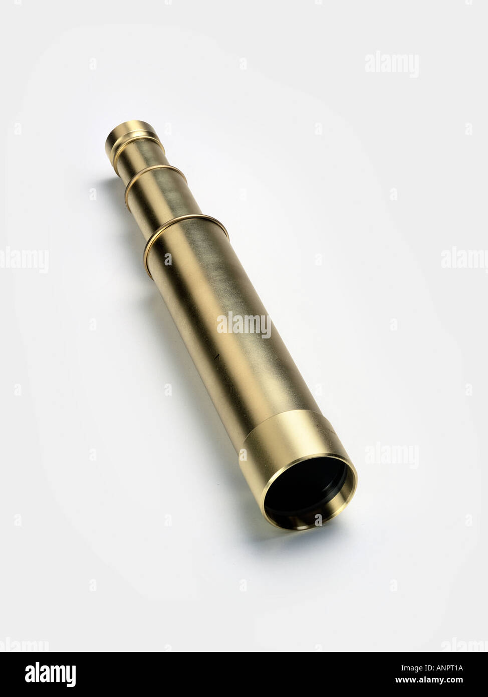 A brass telescope Stock Photo - Alamy